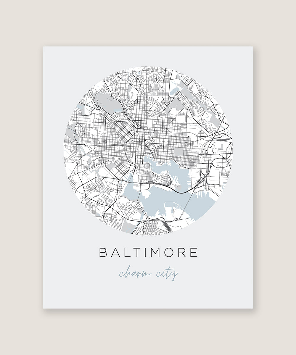 City Street Maps | Backstory Map Co.