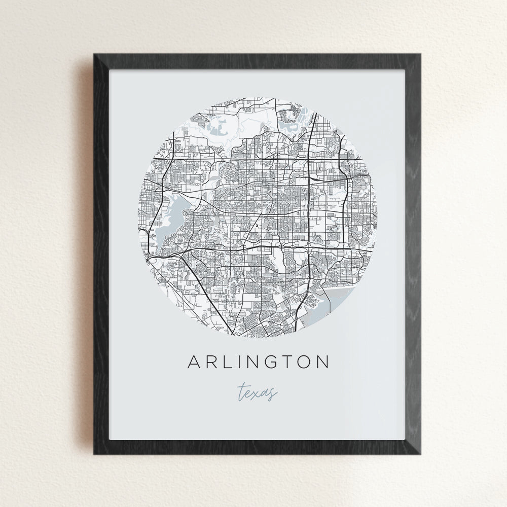 Arlington Street Map | Backstory Map Co.
