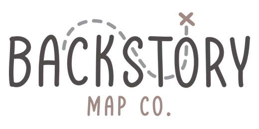 State Flower Art | Backstory Map Co.