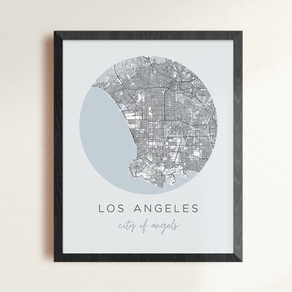 Los Angeles Street Map | Backstory Map Co.