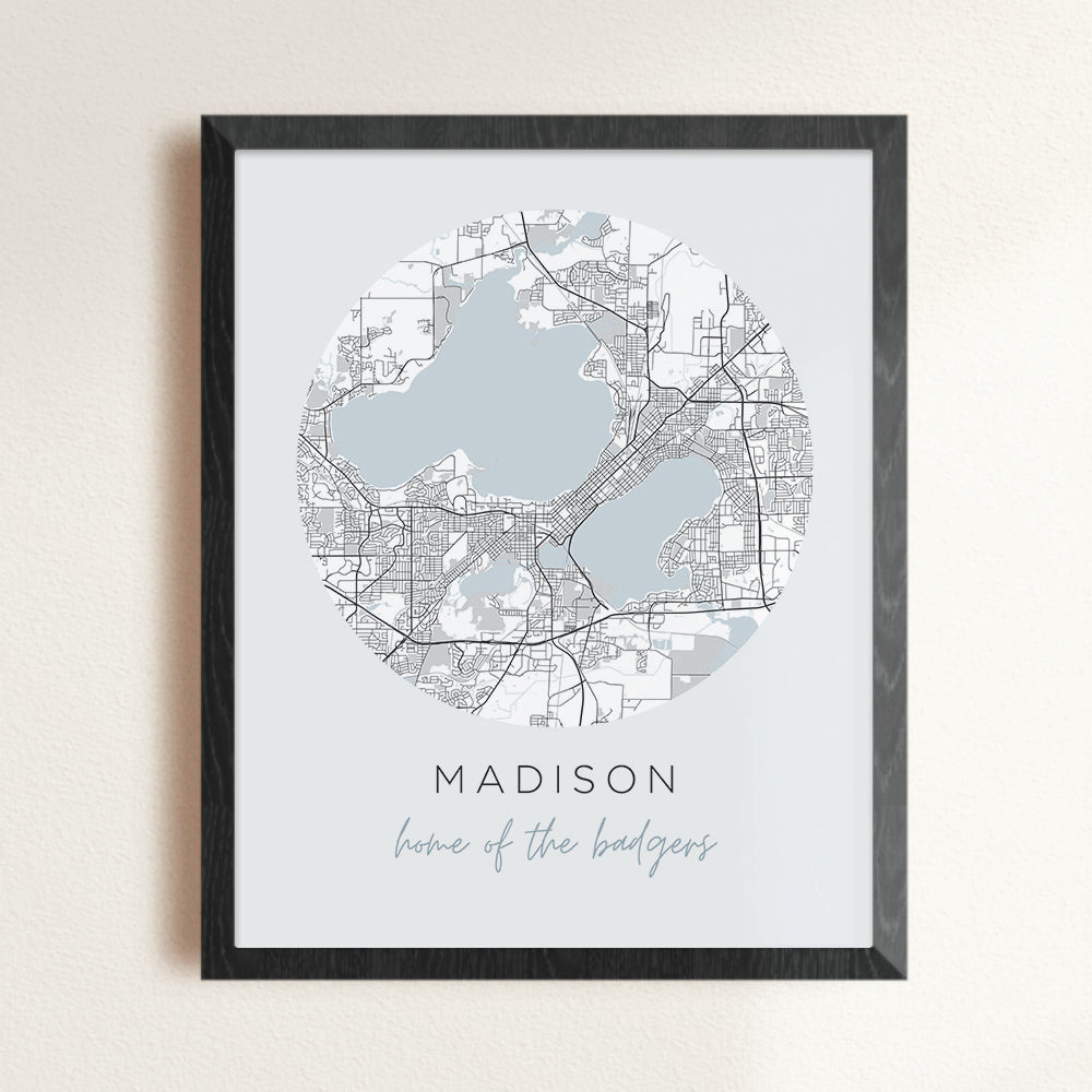 Madison Street Map | Backstory Map Co.