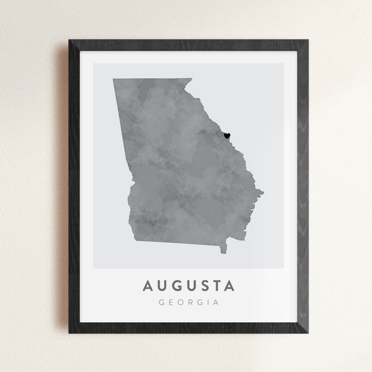 Augusta, Georgia Map | Backstory Map Co.