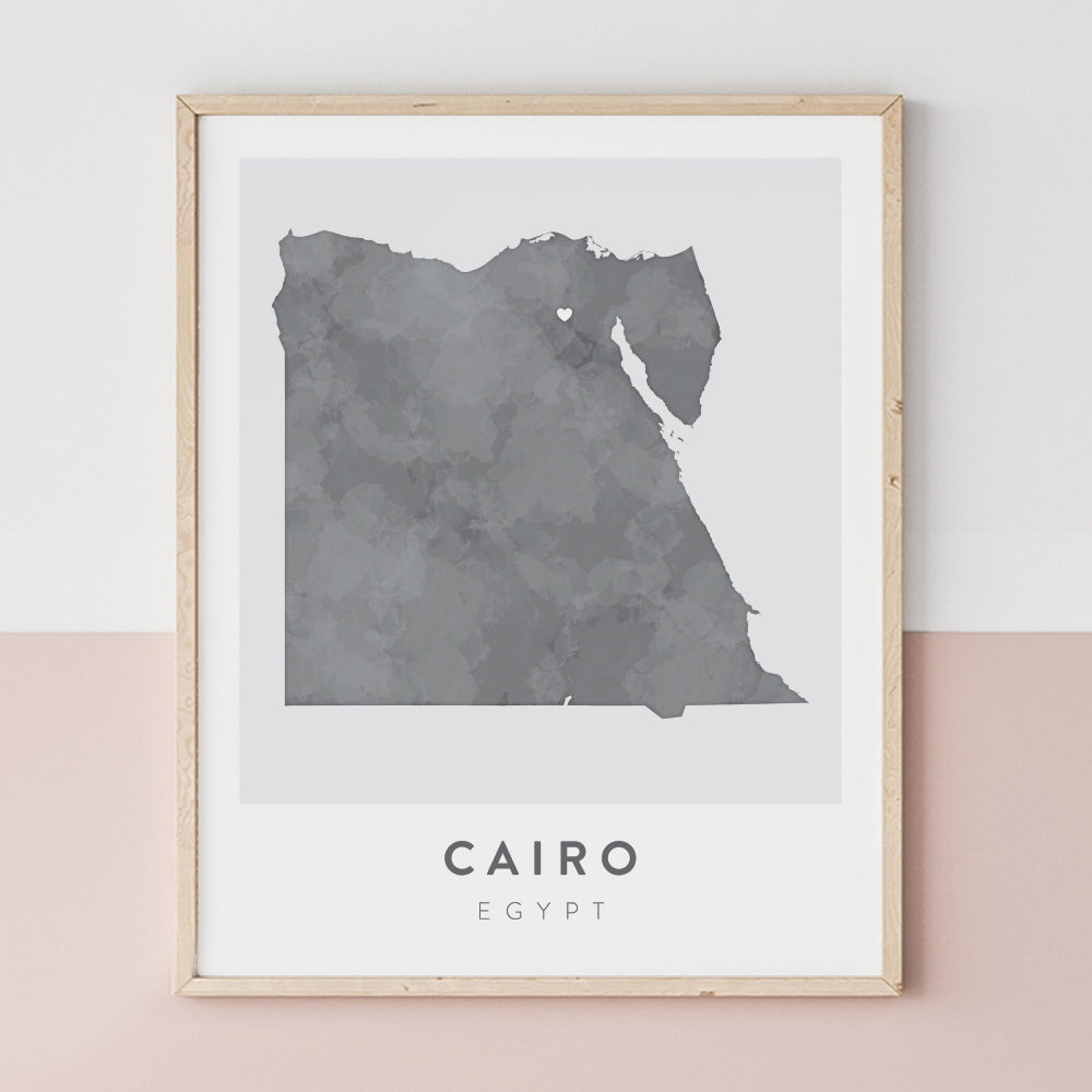 Cairo, Egypt Map | Backstory Map Co.