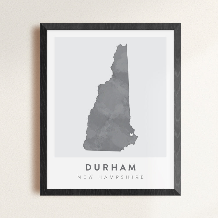 Durham, New Hampshire Map | Backstory Map Co.